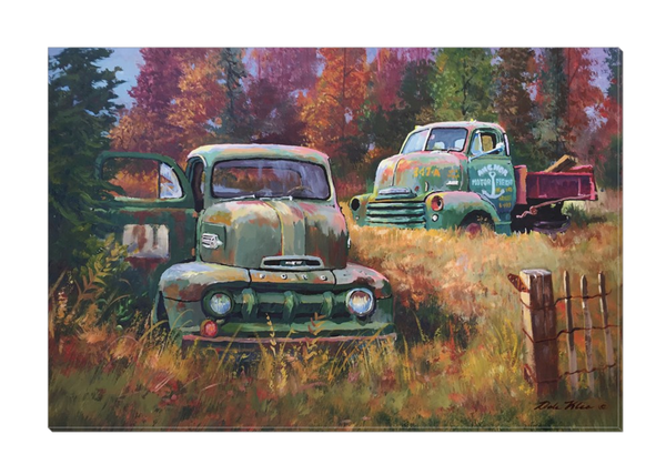 "Cab Overs" Canvas – Dale Klee Art Gallery