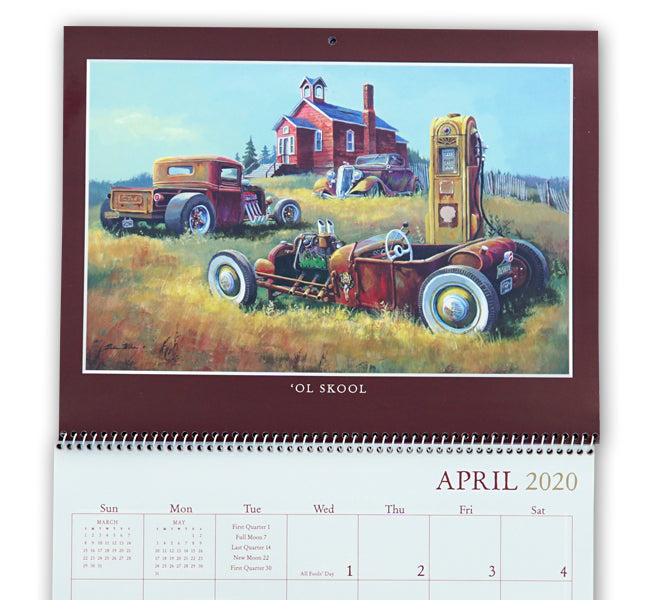 "2020 Junkyard Classics Calendar" – Dale Klee Art Gallery