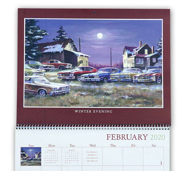 "2020 Junkyard Classics Calendar" – Dale Klee Art Gallery