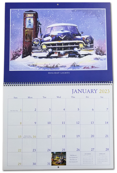 "2023 Junkyard Classics Calendar" SORRY _ SOLD OUT – Dale Klee Art Gallery